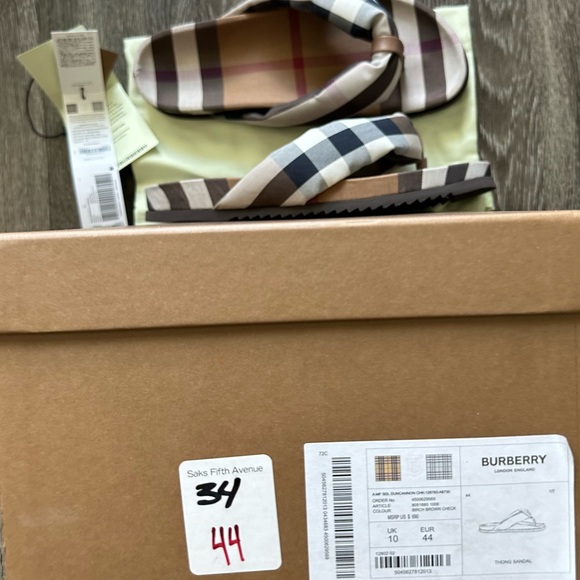 Burberry | Shoes | Burberry Signature Birch Brown Beige Check Sexy ...